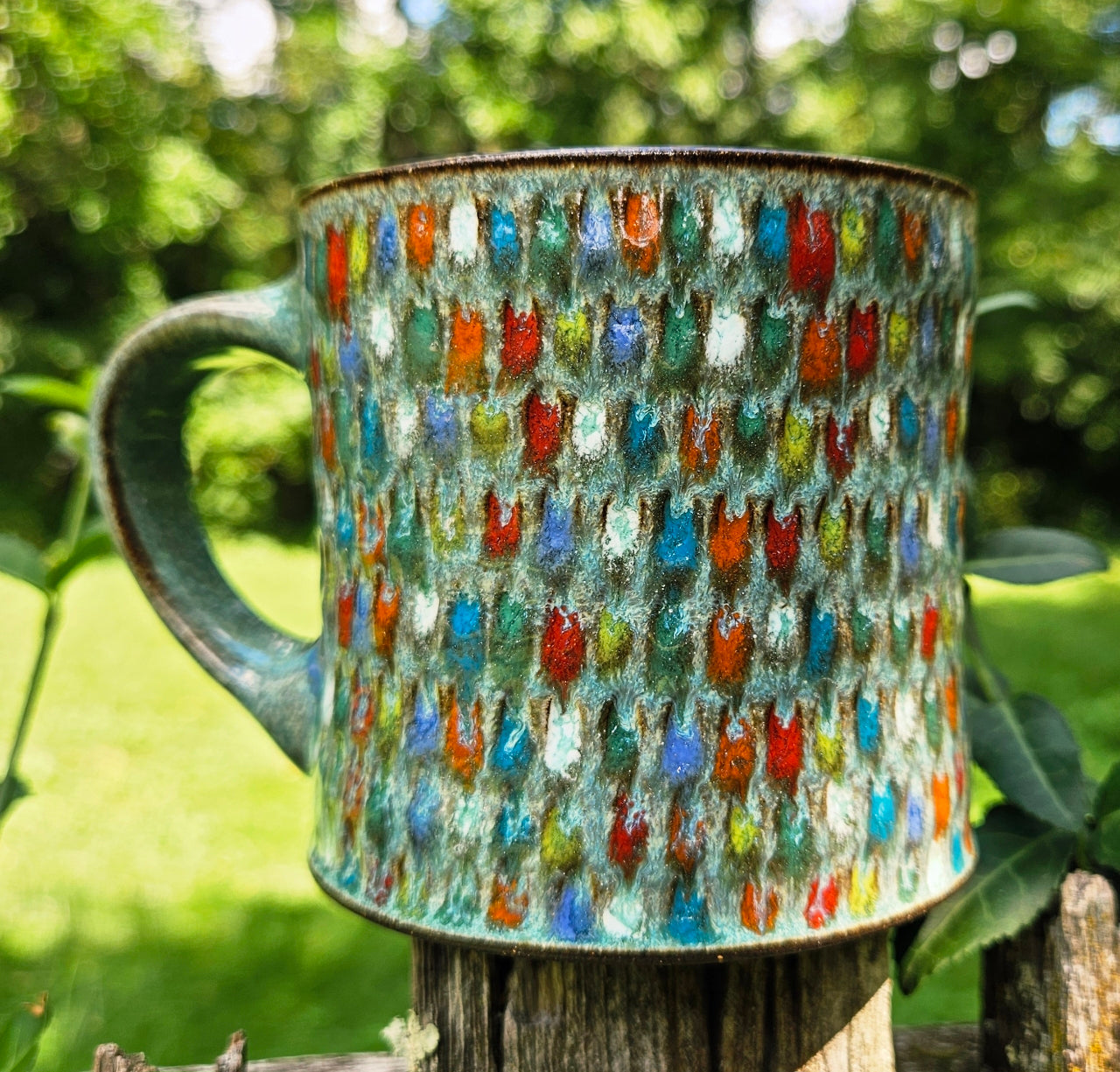 Colorful Dot Mug Small – Melisa Beth Ceramics