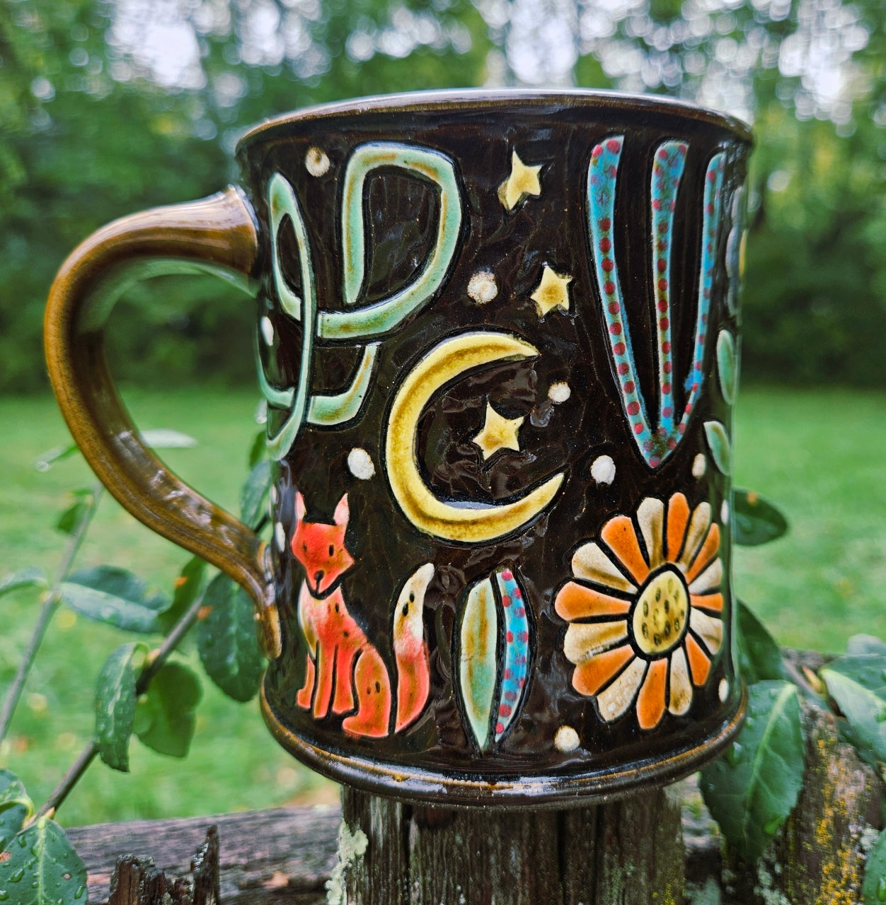 Woodland mug – Melisa Beth Ceramics